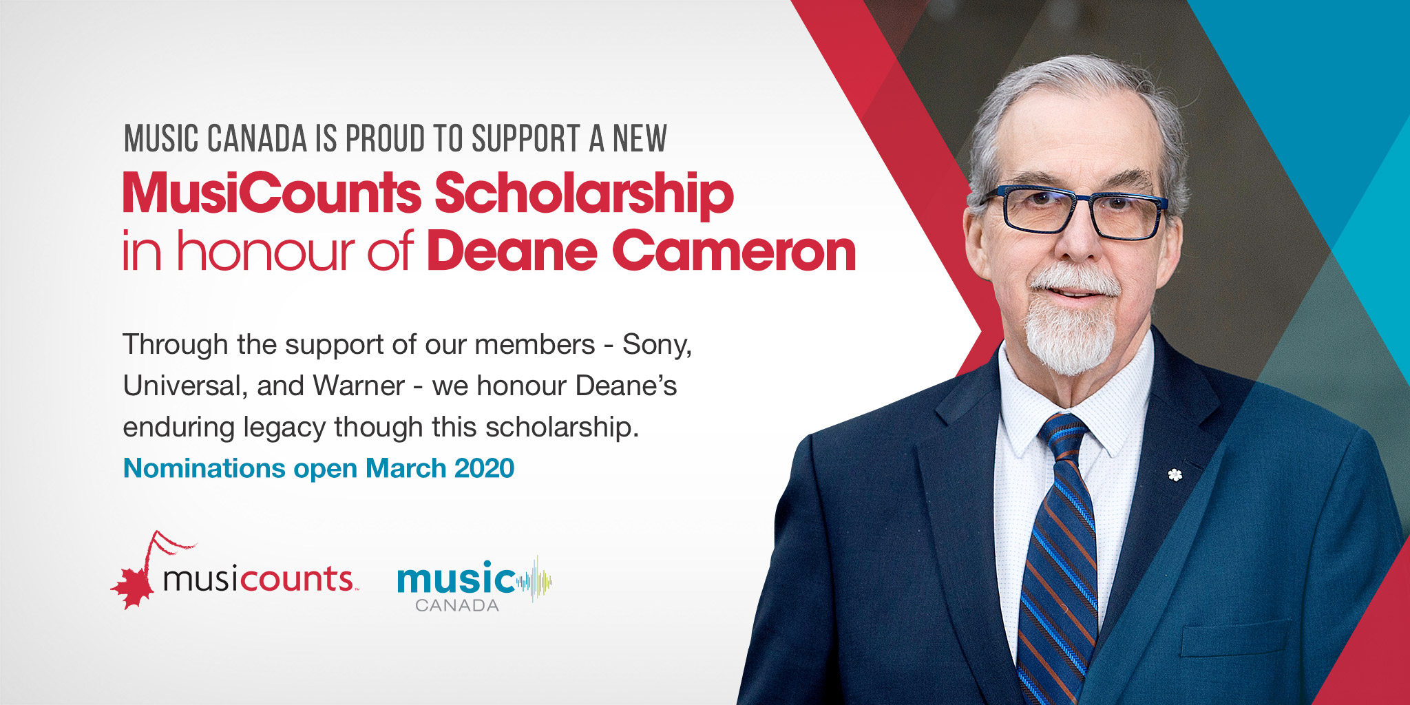 Music Canada and Member Labels Announce MusiCounts Scholarship in ...